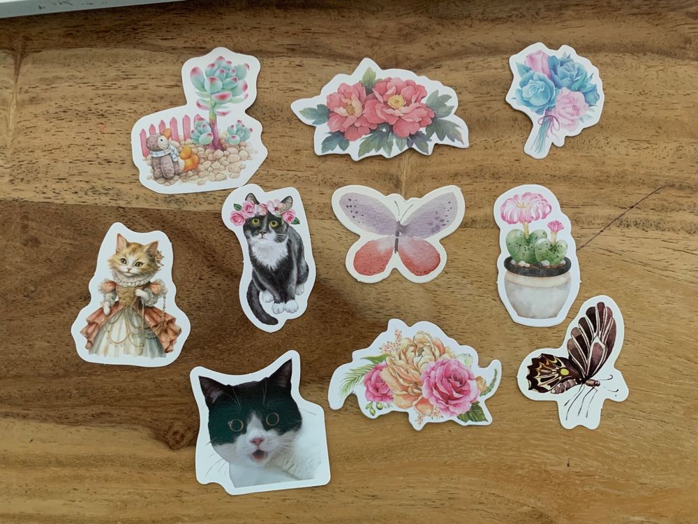 10 kleine Sticker Natur Motive (Neu und originalverpackt) in Geneve für ...