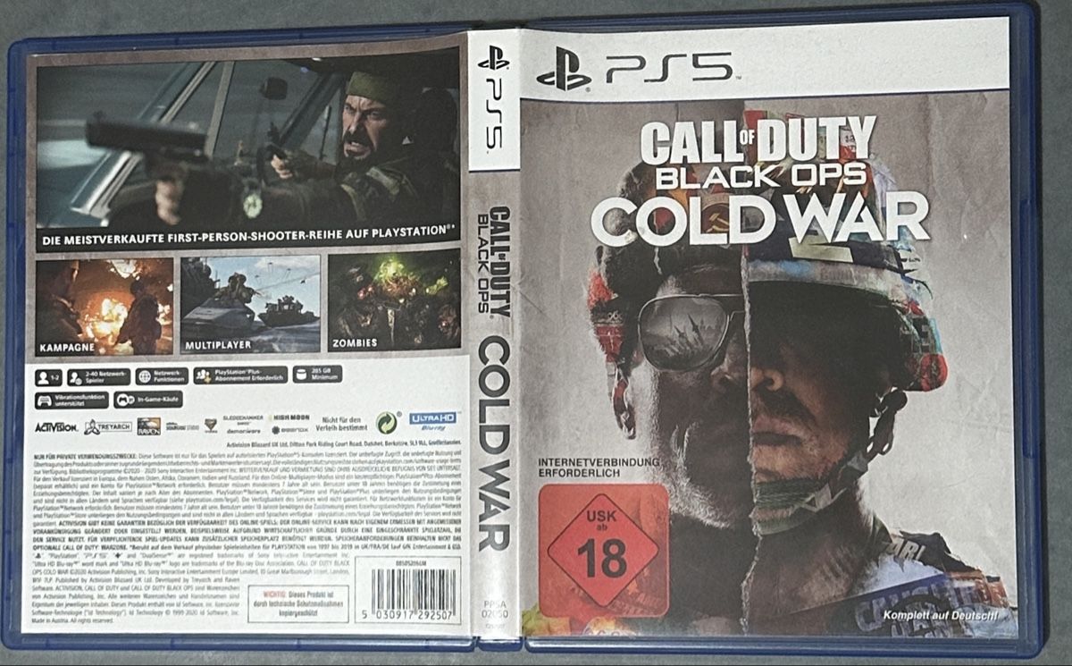 Call of Duty: Black Ops Cold War - PS5 (Neu (gemäss Beschreibung)) in ...