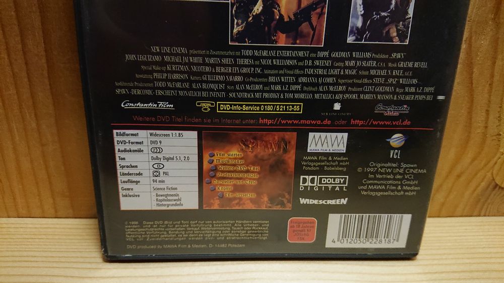 SPAWN Director's Cut auf DVD mit Michael Jai White (Gebraucht) in ...