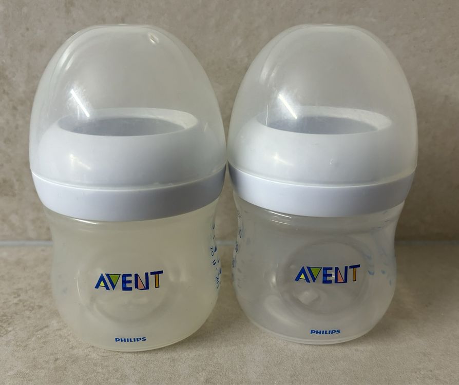 Avent Babyflaschen/Schoppen 2x + Sauger # 1(2x) & #2(4x)!!! | Kaufen ...
