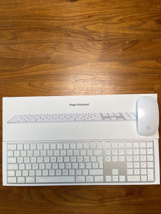 Mac Magic Keyboard mit Zahlenblock und Maus original (Neu (gemäss ...