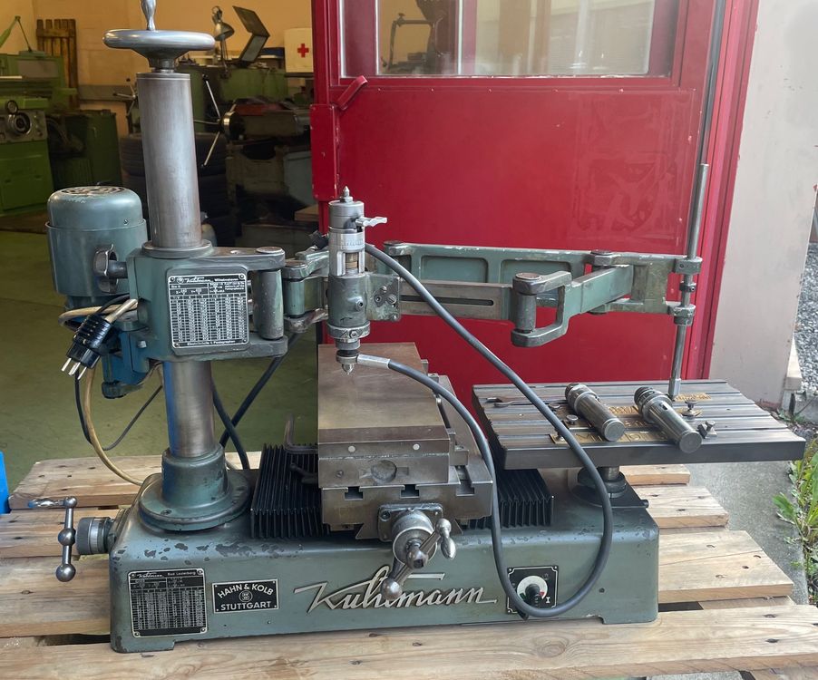 Kuhlmann Graviermaschine Pantograph mit Magnetplatte (Gebraucht) in ...