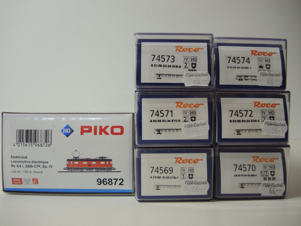 Q31: Piko Re 4/4 I DC Sound mit Personenzug | Kaufen auf Ricardo