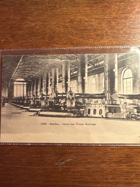 Carte Postale Ancienne: Usine des Forces Motrices, 1886! (58 (D ...