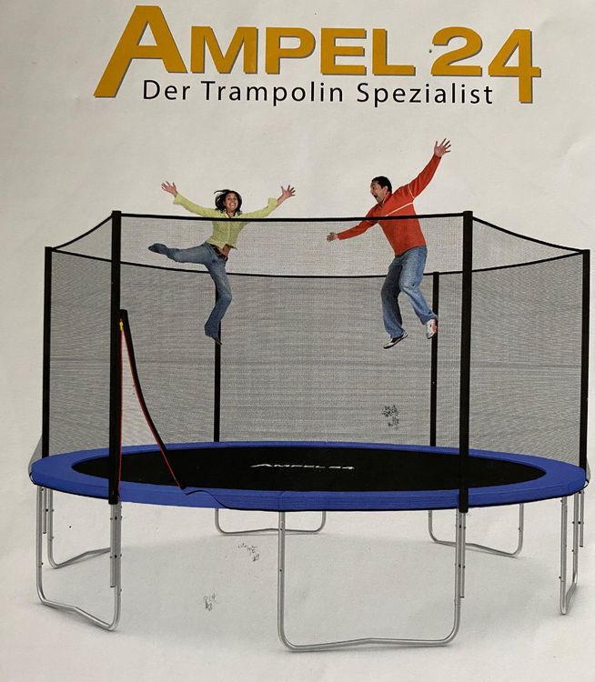 Trampolin, von Ampel 24, 305 cm (Gebraucht) in Zürich für CHF 1 – nur Abholung auf Ricardo kaufen