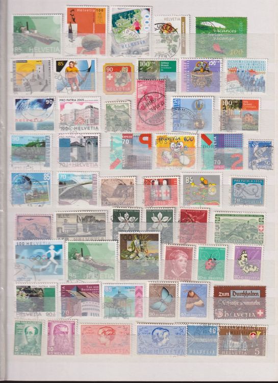 Sammlung Schweiz auf Albumblätter | Kaufen auf Ricardo