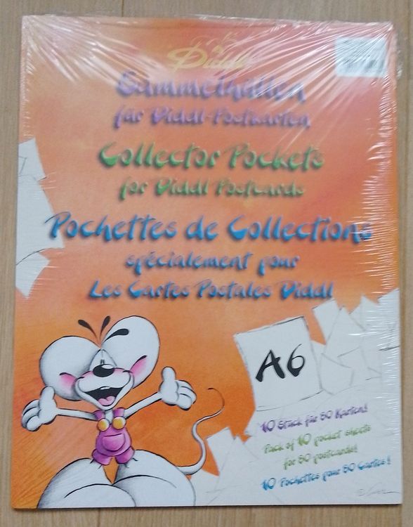Diddl Sammelhüllen für Diddl Postkarten neu und OVP (Neu und ...