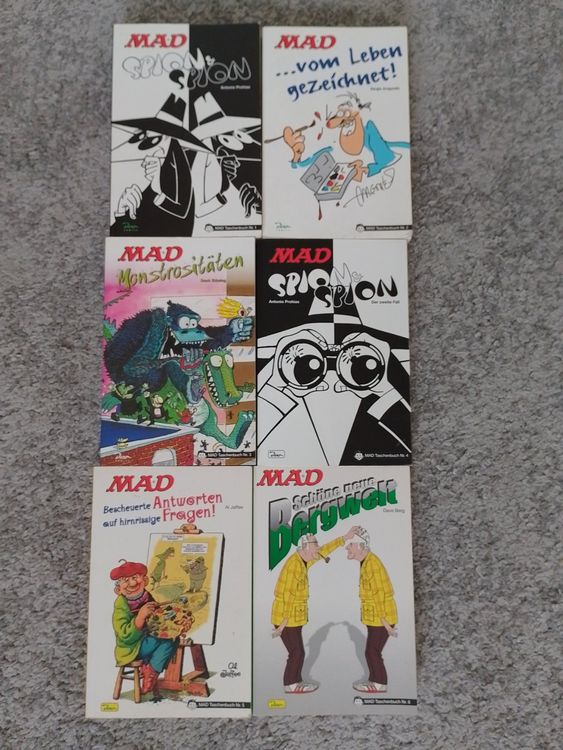 Sammlung MAD Taschenbücher (6 Stk) (Gebraucht) in Pratteln für CHF 12 ...