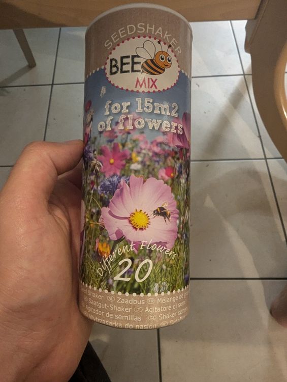 Bee-Friendly Flower Seeds Mix, 20 Varieties, 1/3 of the box (Gebraucht ...