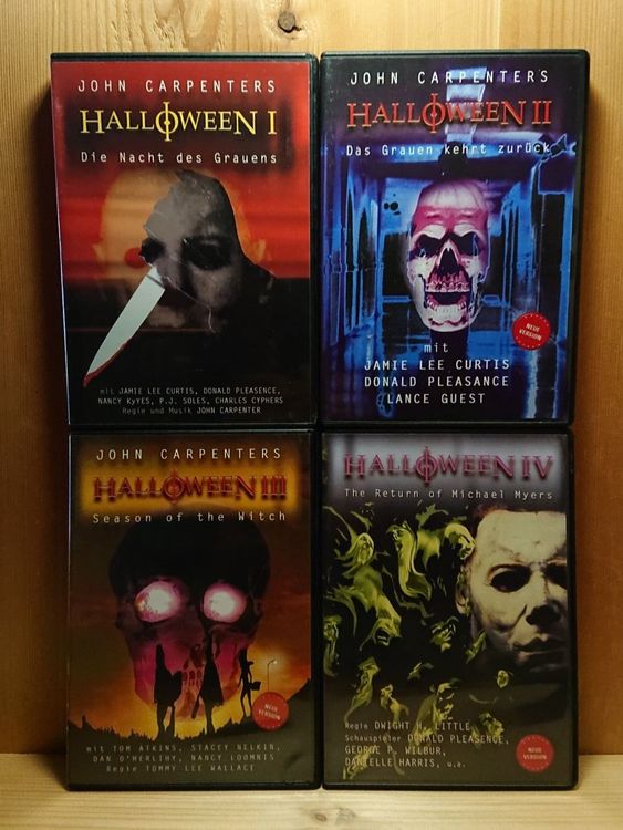 HELLOWEEN 1 bis 4 auf DVD Limited Edition (Gebraucht) in Wilderswil für ...