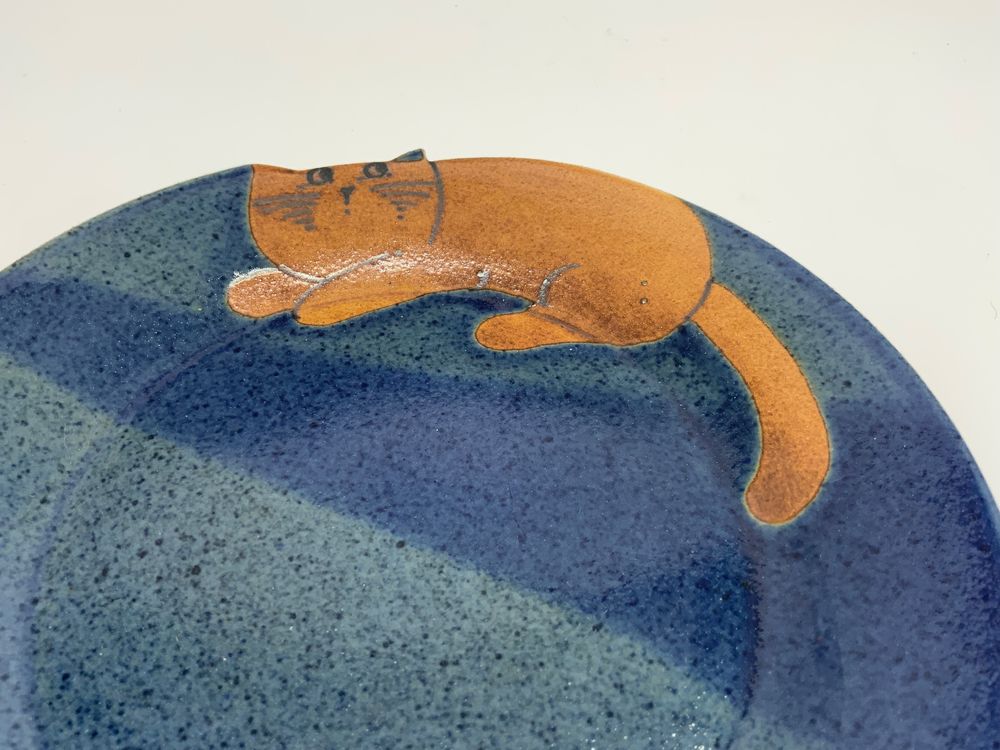 Keramik Teller mit Katze - Luzerner Keramik (Gebraucht) in Erlach für CHF 18 – mit Lieferung auf ...