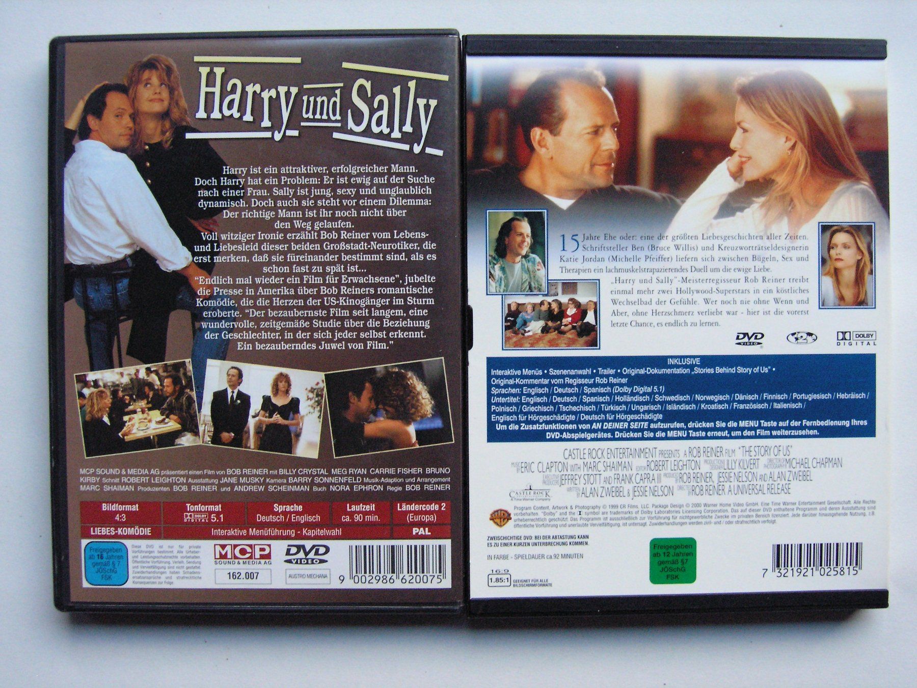 2 DVD Romantic Set Harry & Sally & An Deiner Seite (Gebraucht) in ...