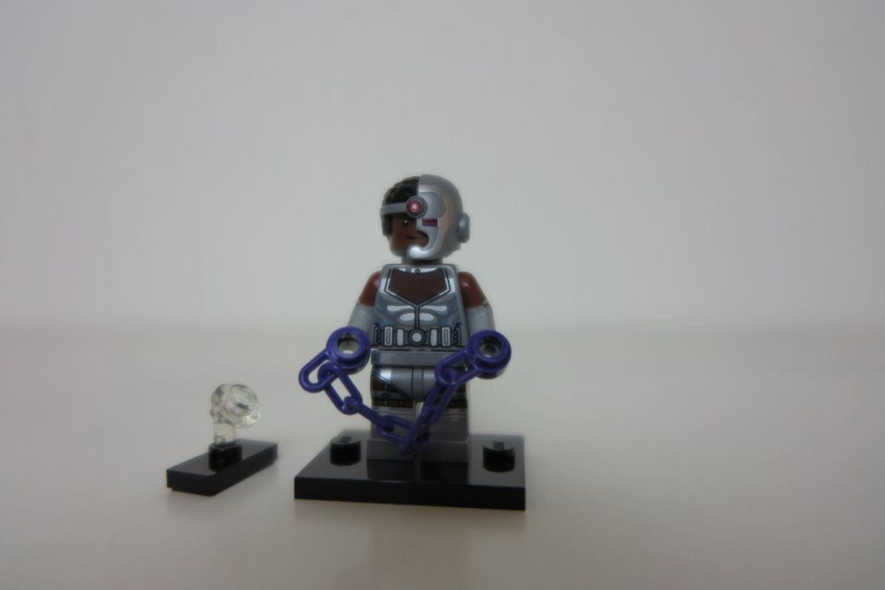 LEGO Minifigur CMF DC Superheroes Cyborg (Neu (gemäss Beschreibung)) in ...