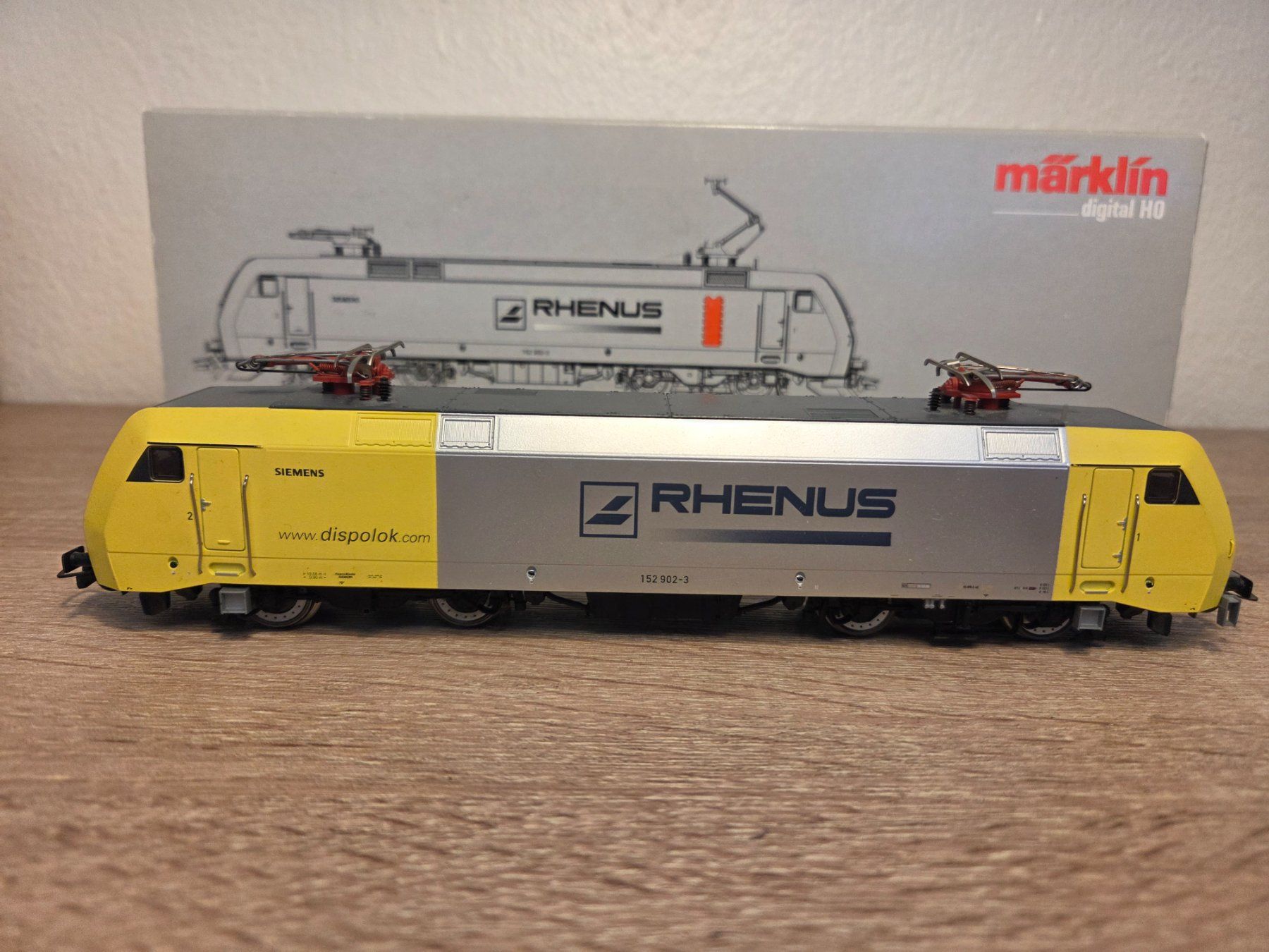Märklin 39351 E-Lok BR 152 Rhenus Digital Sound H0 (Gebraucht) in St-Aubin-Sauges für CHF 169 ...