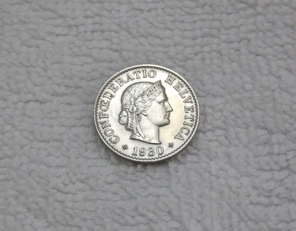 5 centimes/rappen 1930 (Gebraucht) in Nyon für CHF 3.9 – mit Lieferung auf Ricardo kaufen
