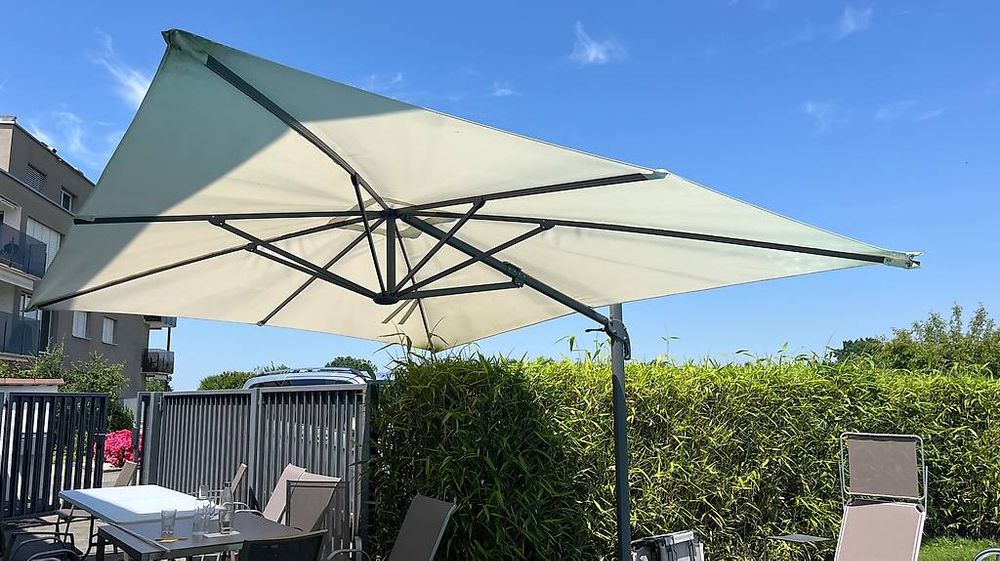 Wunderbar Sonnenschirm Rechteckig 4x3m Ebenbild