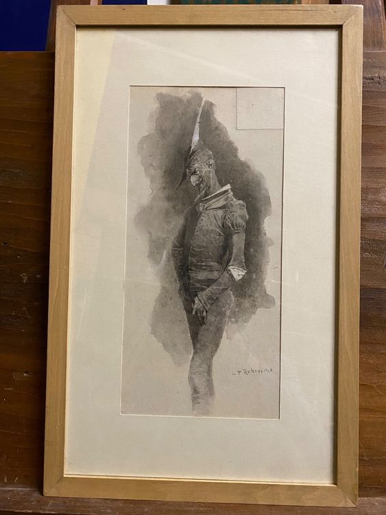 Personnage de style « peter pan » lavis signé L. P. Robert | Kaufen auf ...