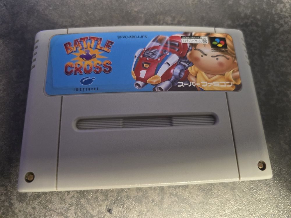 Battle Cross Super Famicom Jeu SNES (Gebraucht) in Châtel-St-Denis für ...