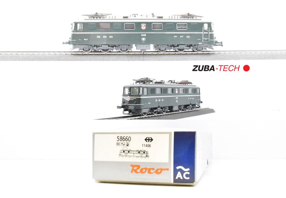 Roco 58660 E-Lok Ae 6/6 Kantonslok SBB H0 WS mit OVP | Kaufen auf Ricardo