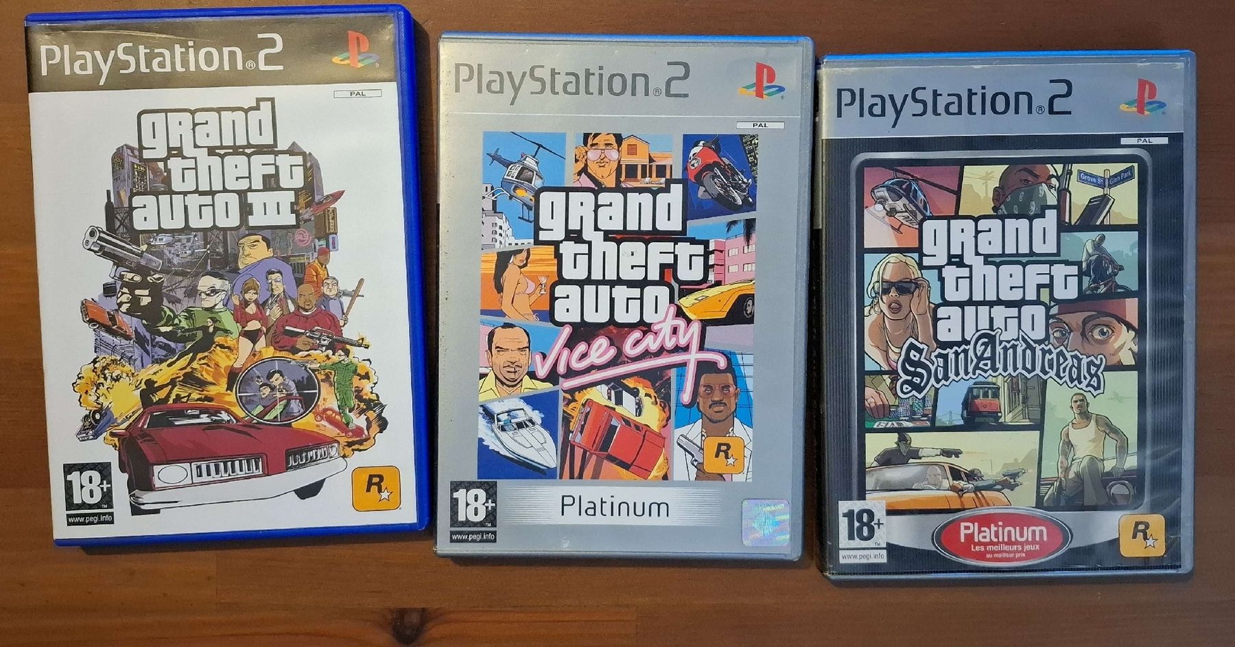 GTA PS2 Collection: III, Vice City, San Andreas! 🔥 (D'occasion) à ...