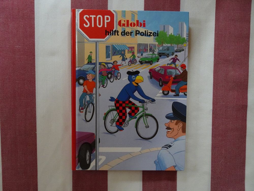 Globi hilft der Polizei - 1. Auflage 1994 - unbemalt - G636 (Gebraucht ...