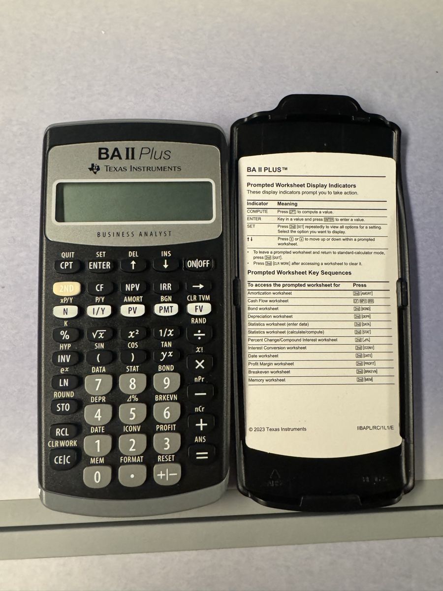Texas Instruments BA 2 II Plus (Neu (gemäss Beschreibung)) in Vouvry ...
