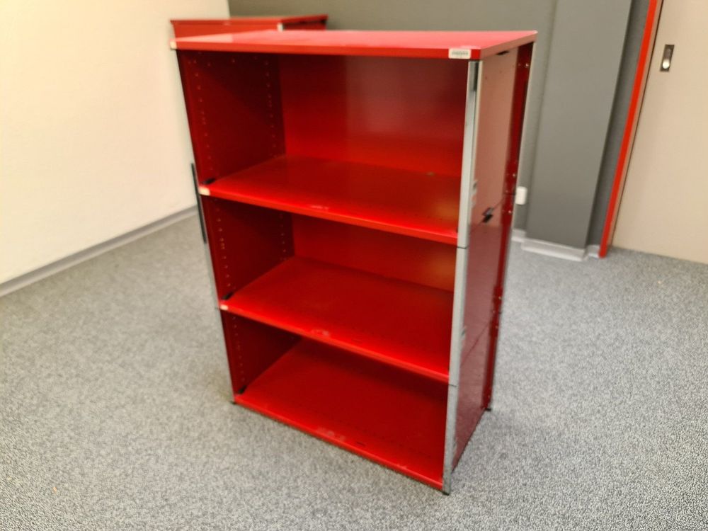 EQ Embru Metallregal mit 2 Tablaren in Rot ab 1.- (Gebraucht) in Krinau ...