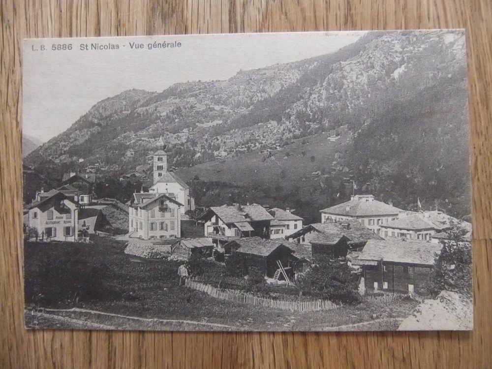 St. Niklaus St. Nicolas Wallis Valais Richtung Grächen (Gebraucht) in St. Niklaus VS für CHF 12 ...