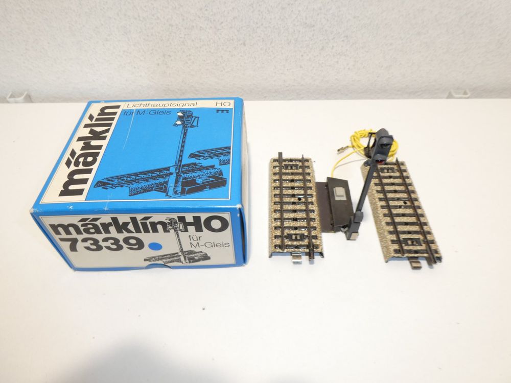 Märklin Lichtsignal Ampel Handschaltung HO 7339 (B) (Gebraucht) in ...