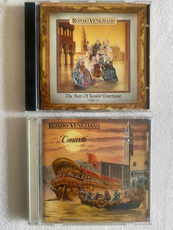 2 x RONDO VENEZIANO – Concerto / The Best of Rondo Veneziano (Neu ...