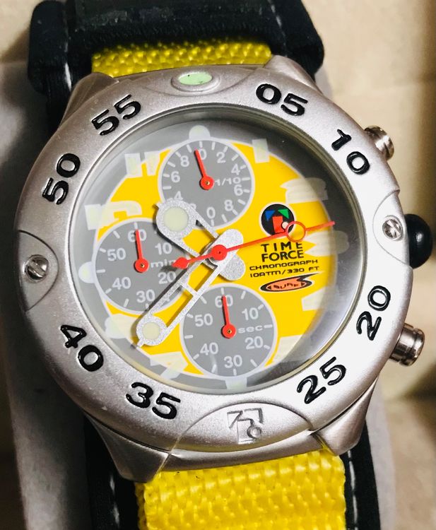 TIME FORCE Chronograph Herrenuhr ( Quartz / 44 mm ) (Neu (gemäss ...