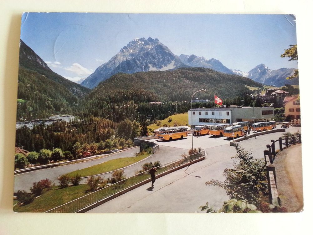Scuol-Tarasp-Vulpera, Postbusse, Neue Post 1967 | Kaufen auf Ricardo