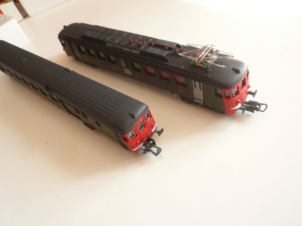 LIMA H0 TRIEBWAGEN SBB SEETAL RBe 4/4 + SBB BDt STEUERWAGEN (Neu (gemäss Beschreibung)) in ...