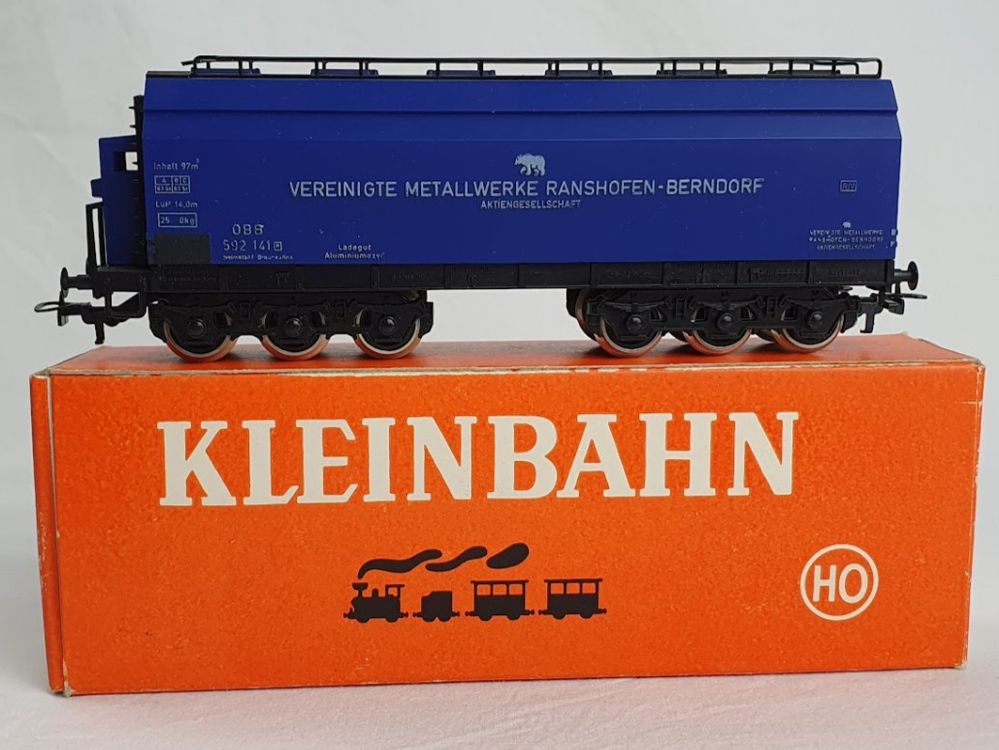 Kleinbahn 360 ÖBB Aluminium Ranshofen Berndorf blau , OVP (Gebraucht ...