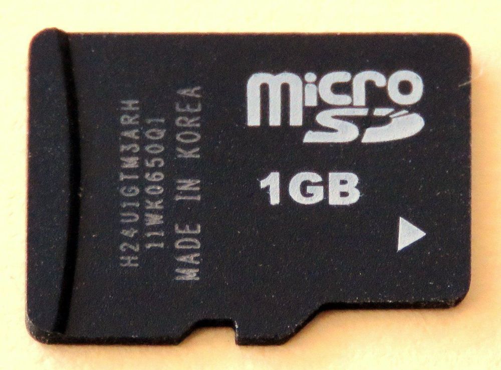 1GB Micro SD Karte made in Korea (Neu (gemäss Beschreibung)) in für CHF 3.9 – mit Lieferung auf ...