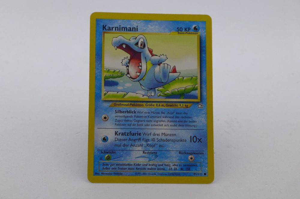 Karnimani 81/111 Neo Set Pokemon | Kaufen auf Ricardo