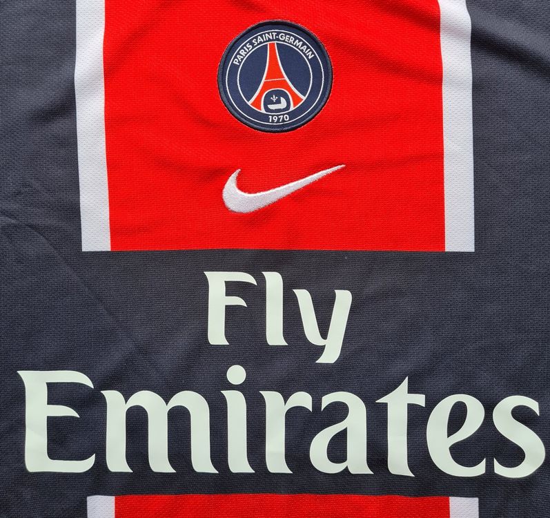 Paris Saint-Germain Trikot Grösse XL Fly Emirates PSG (Gebraucht) in ...