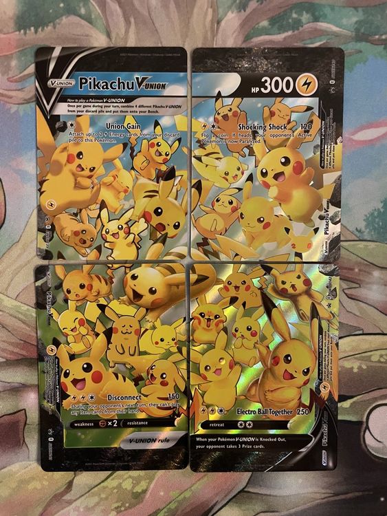 Pikachu V-Union - SWSH139, SWSH140, SWSH141 & SWSH142 (Gebraucht) in ...