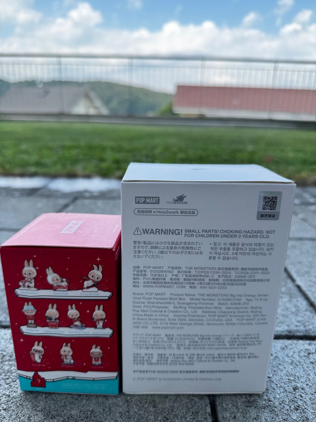 PopMart Labubu THE MONSTERS Big into Energy Series Blind Box (Neu und originalverpackt) in ...