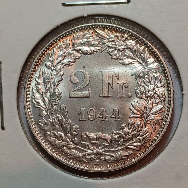2 Franken 1944 stgl (Gebraucht) in Pfäffikon ZH für CHF 20 – mit Lieferung auf Ricardo kaufen