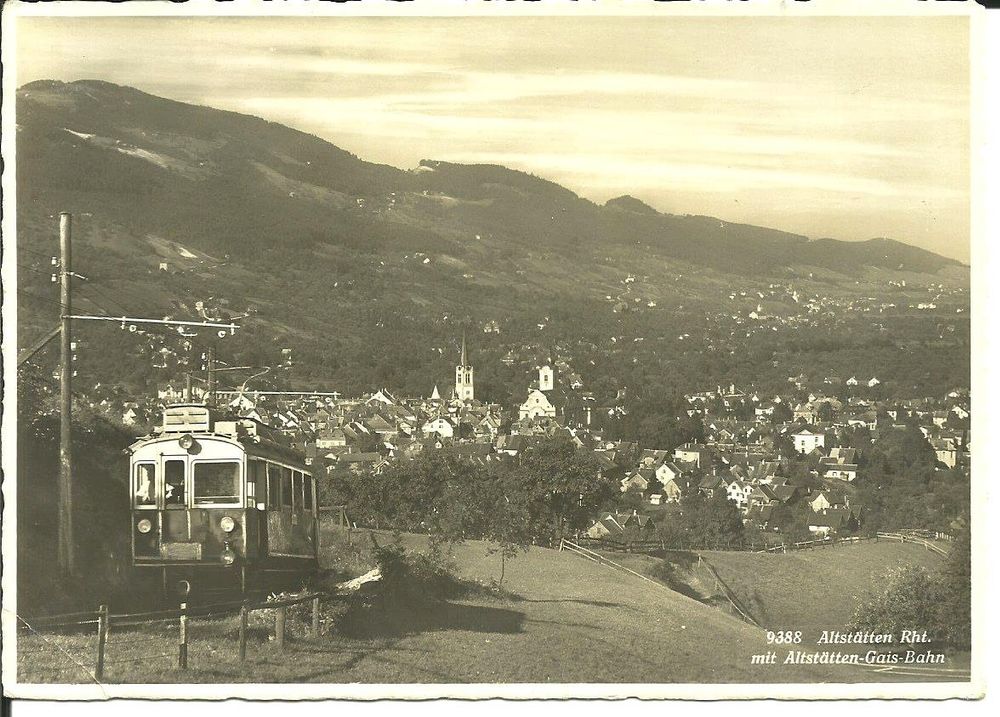AK ALTSTÄTTEN GAIS BAHN 1941 (Gebraucht) in Aarau für CHF 12 – mit Lieferung auf Ricardo kaufen