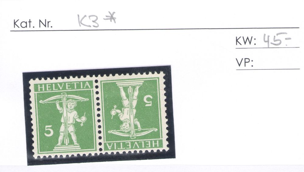 CH - Kehrdruck - K3 * | Kaufen auf Ricardo