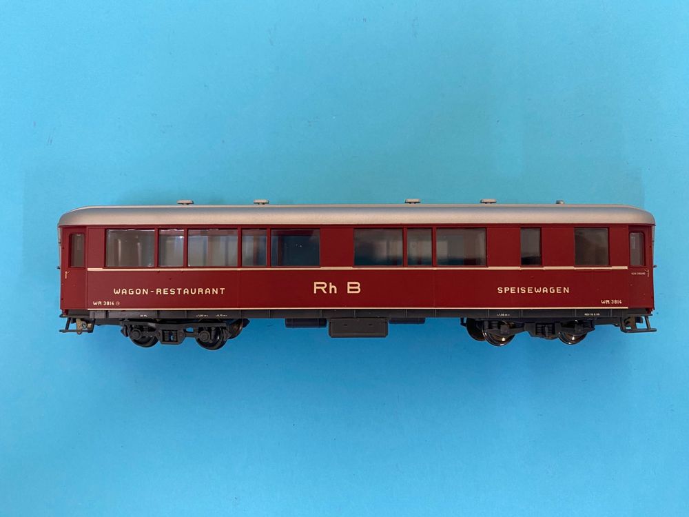 DC Bemo Spur HOm Speisewagen WR 3814 | Kaufen auf Ricardo