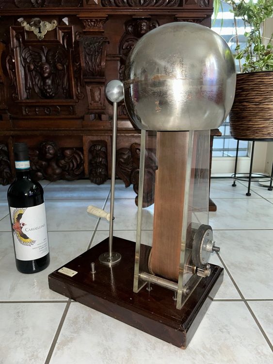 Selten im Angebot groser Antiker Hochspannung BANDGENERATOR (Gebraucht ...