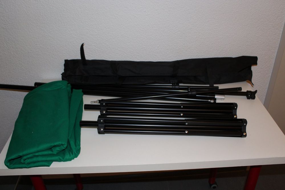 Greenscreen inkl. Stativ und Tuch (Gebraucht) in Wauwil für CHF 50 ...