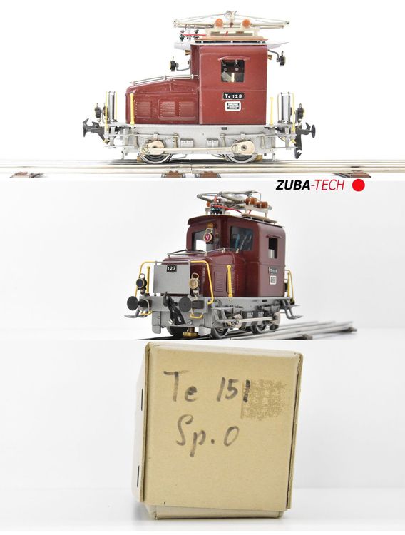 Eigenbau E-Lok Te 123 Spur SBB 0 3-leiter GS Analog (Gebraucht) in für ...