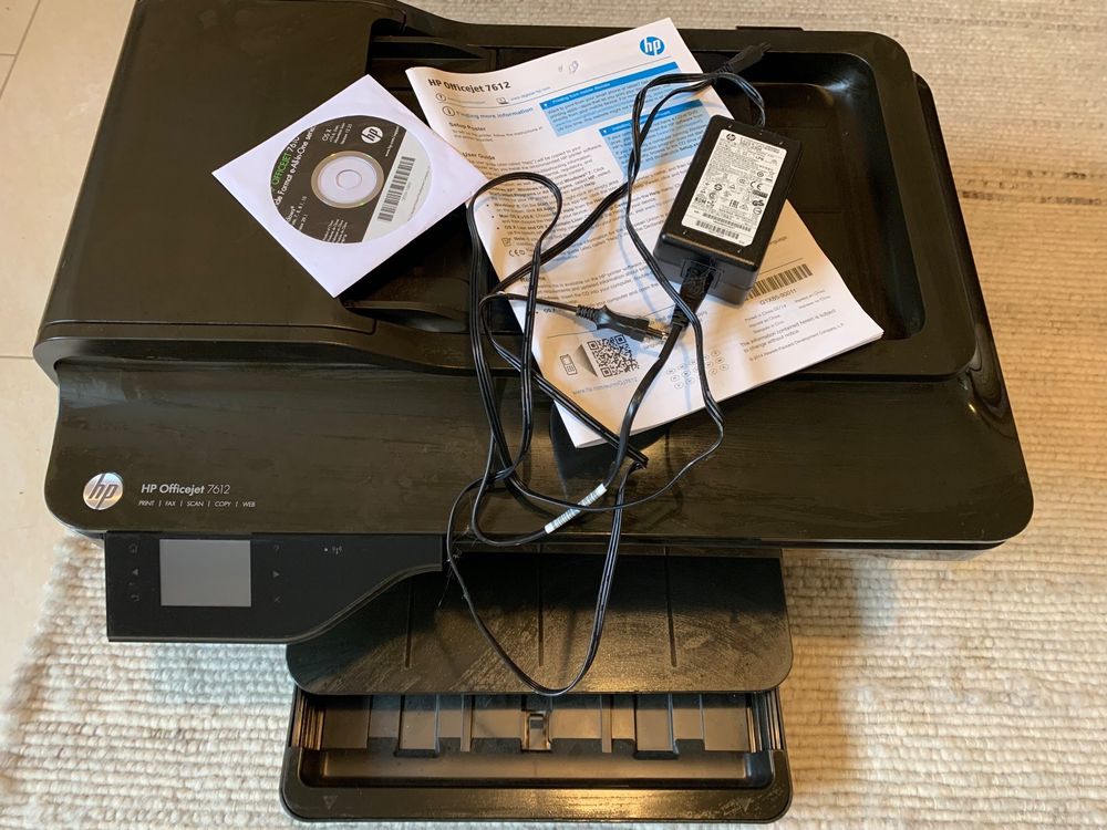 HP Officejet 7612, A3 Tintenstrahldrucker, Scanner, Kopierer | Kaufen auf Ricardo