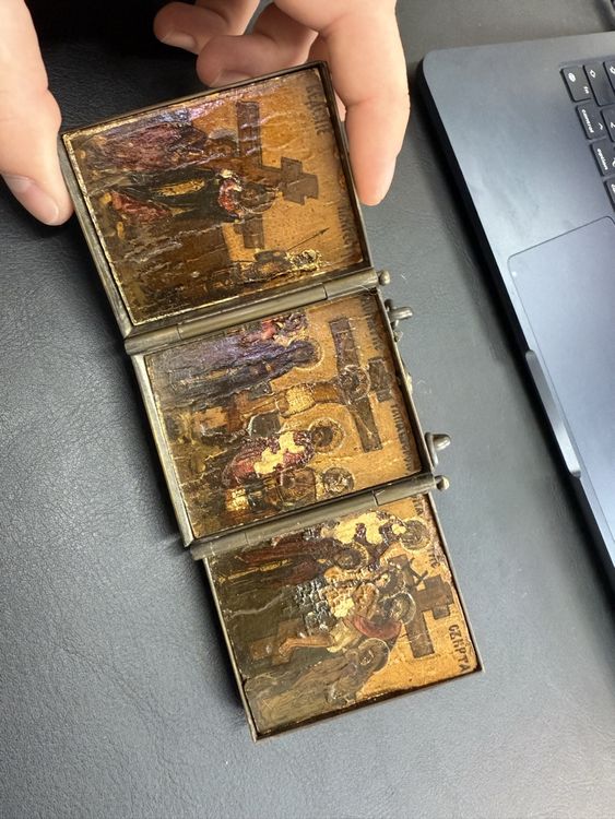 Antike russische Triptychon Ikone (Gebraucht) in Winterthur für CHF 900 – mit Lieferung auf ...