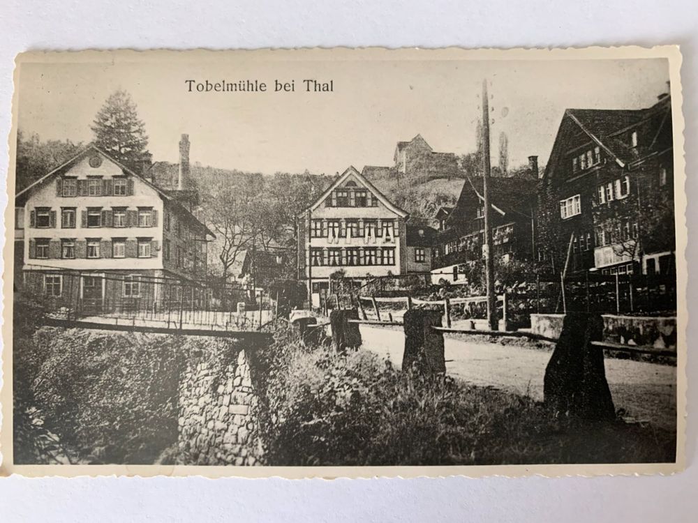 AK Tobelmühle vor dem Brand - Thal SG | Kaufen auf Ricardo