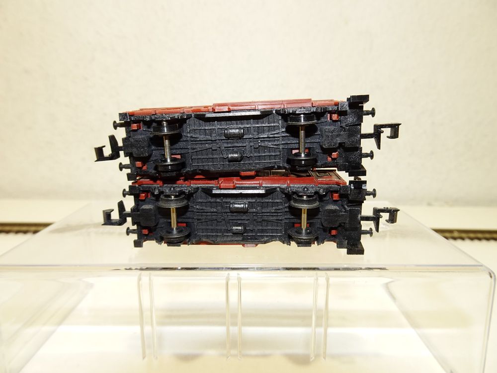 2 Minitrix Güterwagen DB 270-9 Schiebetüren Spur N (6) (Gebraucht) in ...